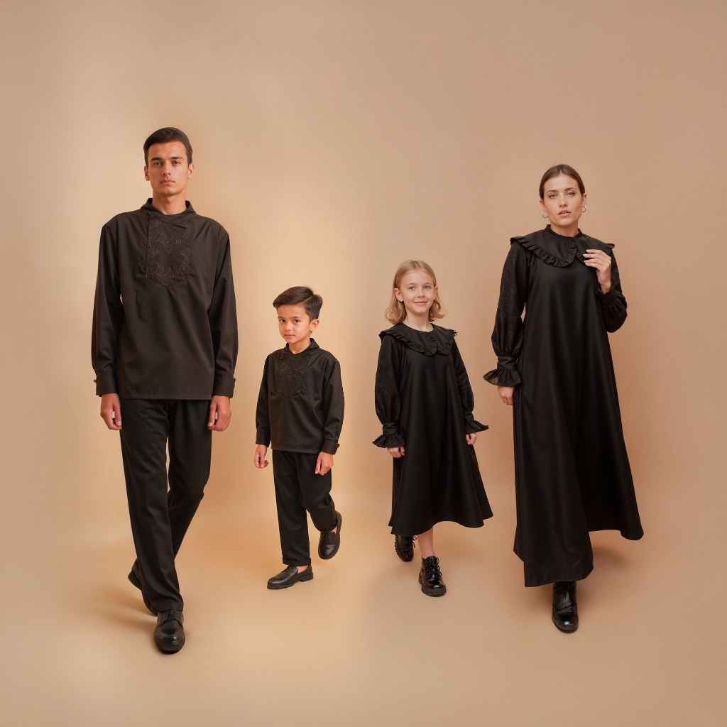 Mamibelle DAISHA FAMILY RAYA SERIES FAMILY COUPLE CLOTHES - BUSUI ...