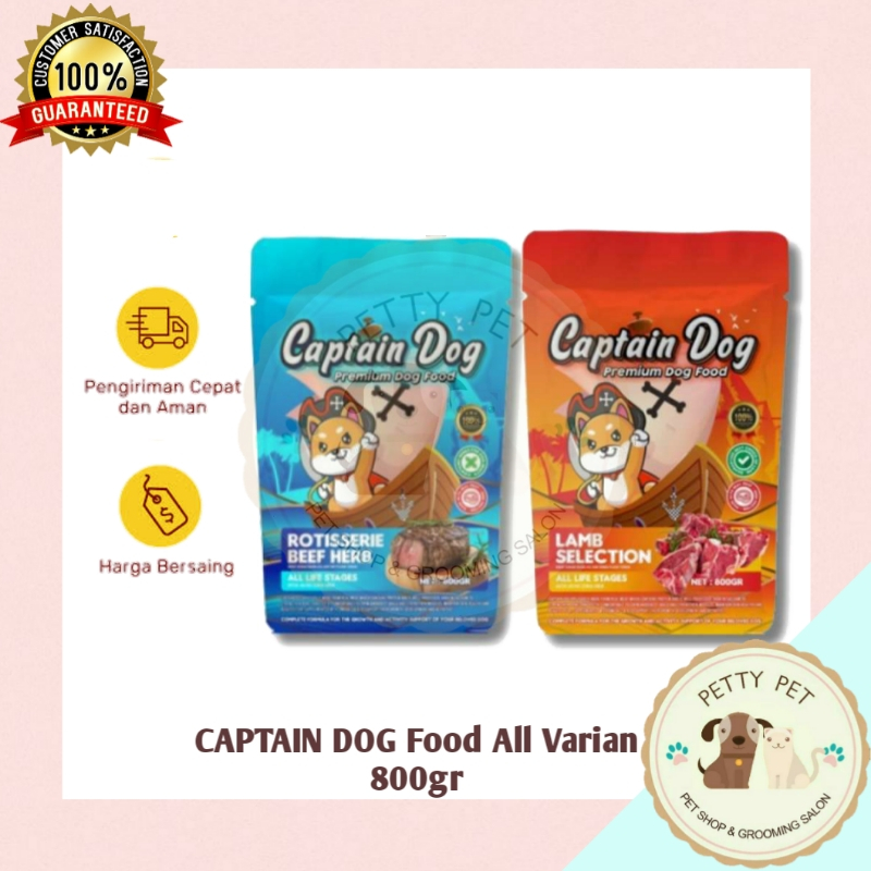Captain DOG REPACK 800GR | Shopee Malaysia