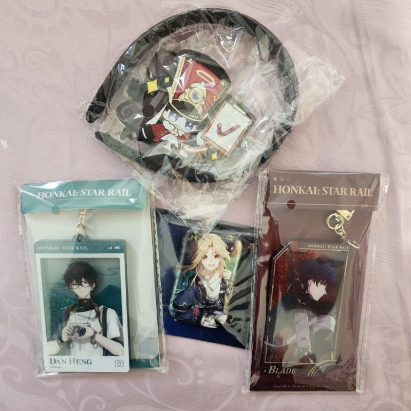 Official Merch Blade And Heng Yanqing Set HSR Star Rail Keychain ...