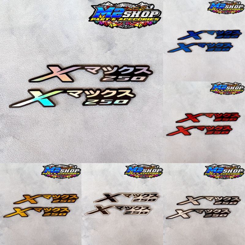 Yamaha Xmax 250 Japan 3d embossed emblem, 2mm acrylic emblem, free ...