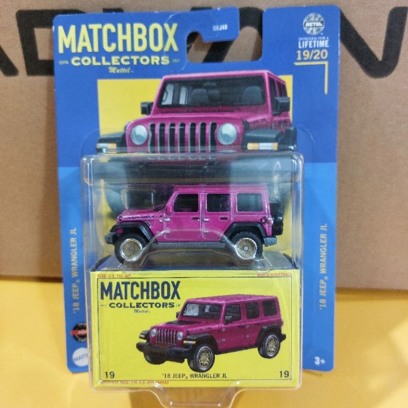 Matchbox Collectors Jeep Wrangler JL Purple Diecast | Shopee Malaysia