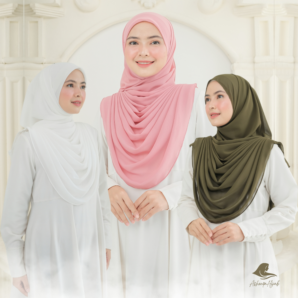 INSTANT DRAPERY HIJAB SLAYER SHOULDER FORMAL & NON-FORMAL WING DRAPERY ...