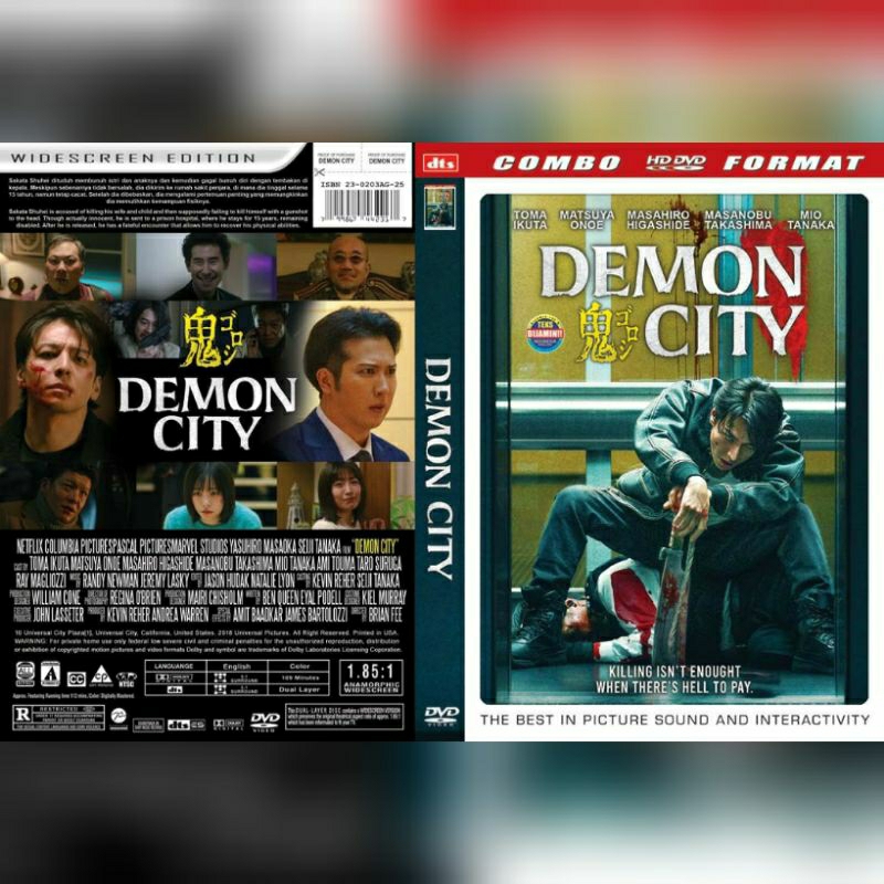 Dvd Demon City 2025 (Toma follows) | Shopee Malaysia
