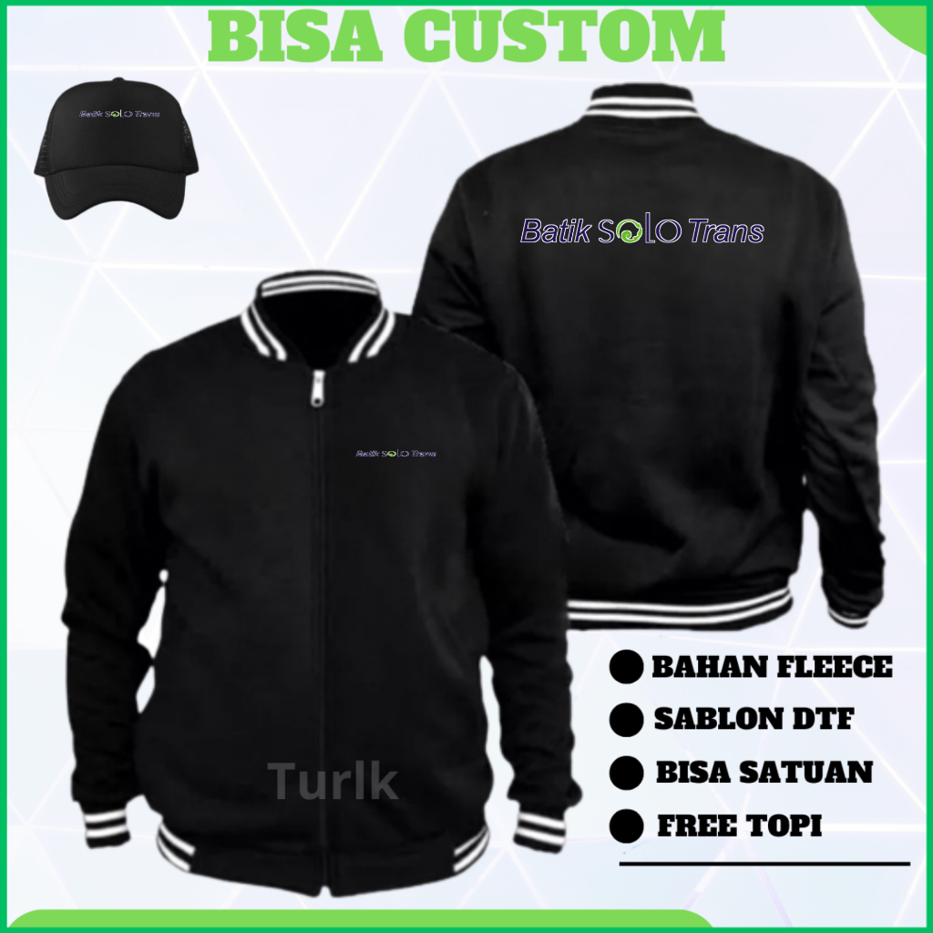 Trans Solo Batik Jacket Custom Varsity Jacket | Shopee Malaysia