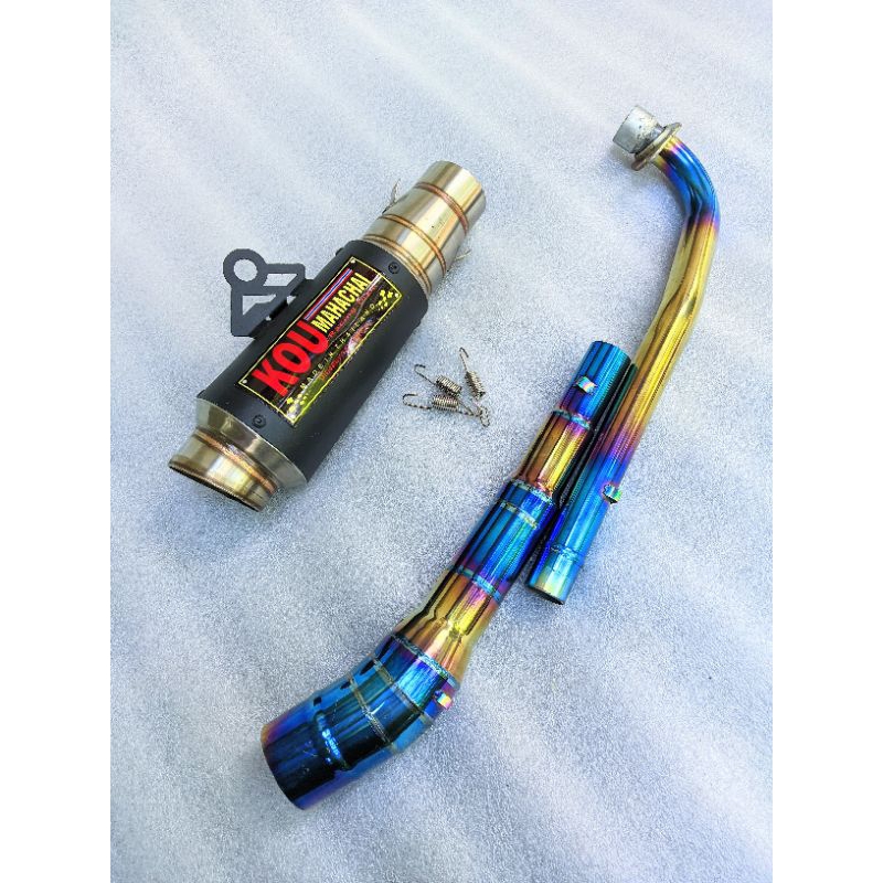 Kou mahachai Pipe 51mm canister conical open specs exhaust Pipe for ...