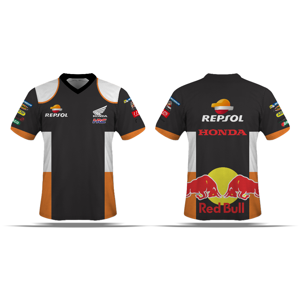 Honda Red Bull Repsol Motorcycle JERSEY | Shopee Malaysia