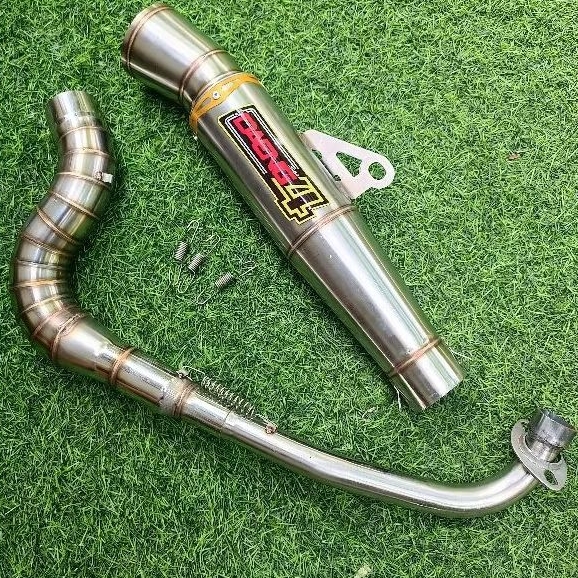 Daeng sai4 Pipe canister conical open specs exhaust Pipe for Wave 125 ...