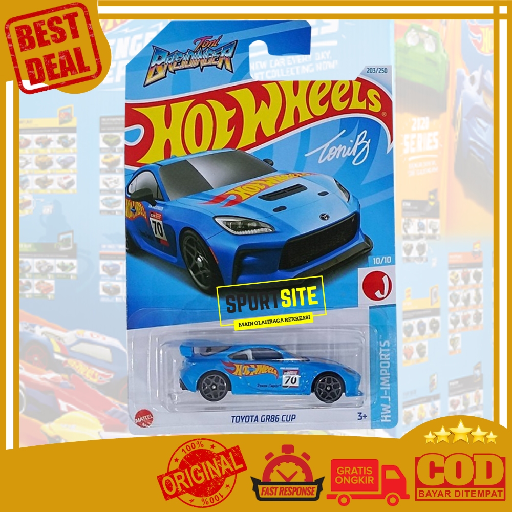 Hot Wheels Toyota GR86 Cup J-Imports Diecast Children's Toy HotWheels ...