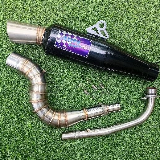 Aun Pipe canister contour open specs exhaust Pipe for Wave 125 Xrm 110/ ...