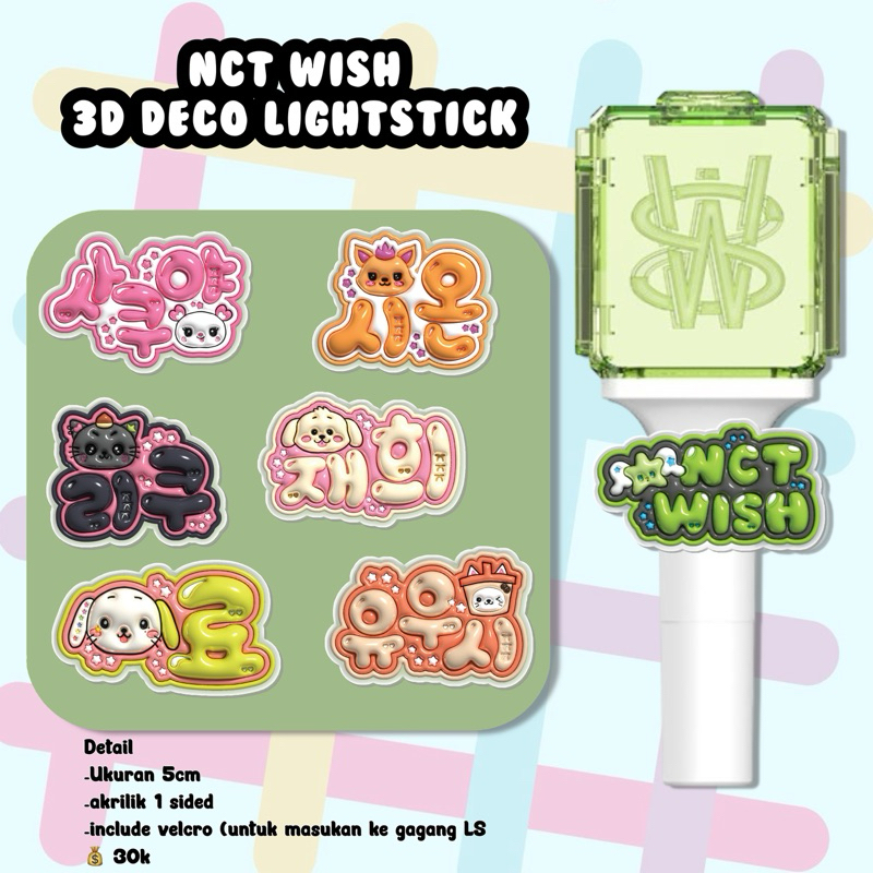 Lightstick Nct Deco, Nct 127, Nct wish, Nct dream | Shopee Malaysia