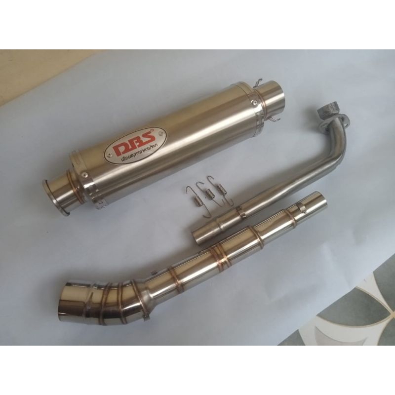 1set Exhaust Racing DBS 51mm For Xrm 125 Wave 125 Xrm 100 110 115 Wave ...