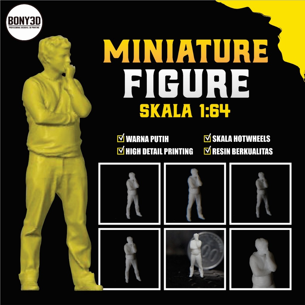 1/64 scale Figure | Roaring Boy Miniature Figure for Diecast ...