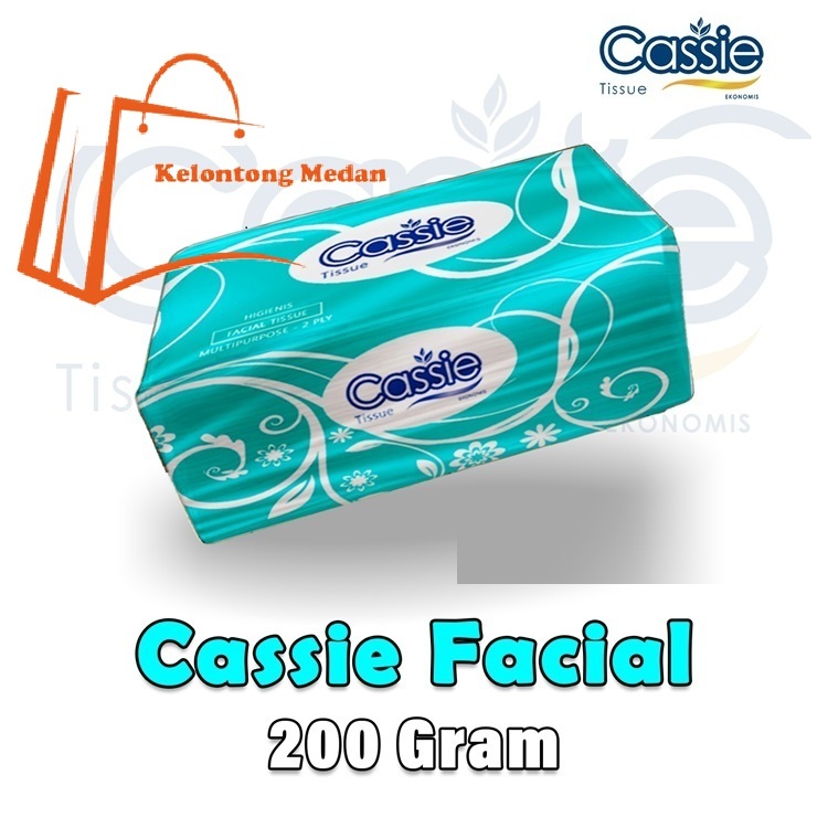 Cassie tissue 200 grams, multi-purpose facial tissue, facial tissue ...