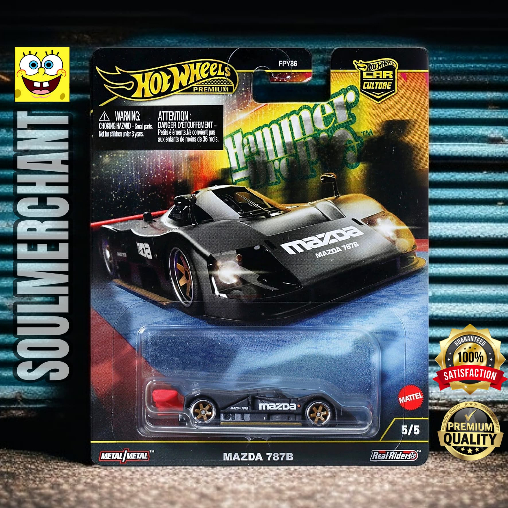 Hot Wheels Premium Mazda 787B Hammer Drops | Shopee Malaysia