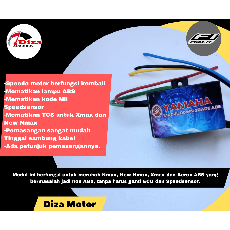!Yamaha Abs Down Grade Module / Yamaha Abs Replacement Kit Damaged ...