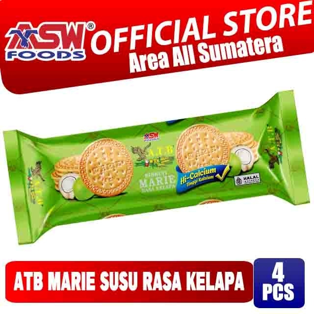 Atb Marie COCONUT flavored milk 180 grams (4 pcs) | Shopee Malaysia