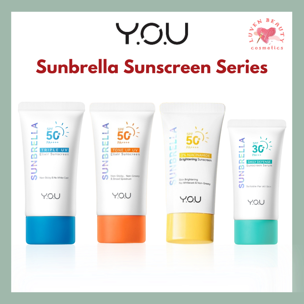 You Sunbrella Sunscreen Series SPF50 PA++++ | Triple UV Elixir | Tone ...