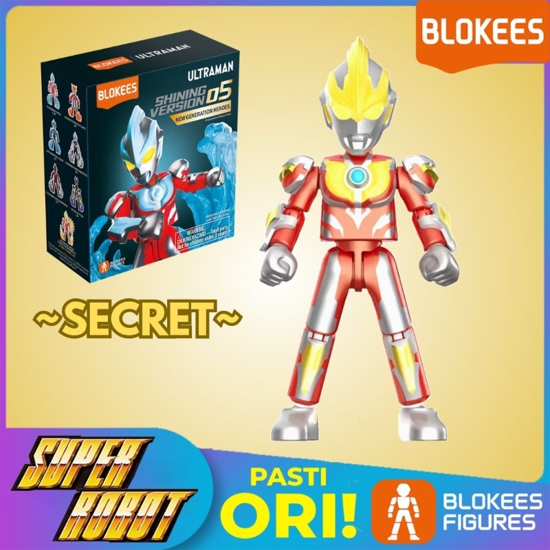 Blokees Figure Secret Ultraman SV-05 Shining Version 05 New Generation ...