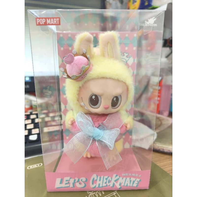 [ Ready ] ORI POPMART THE MONSTER LETS CHECKMATE LABUBU PLUSH | Shopee ...