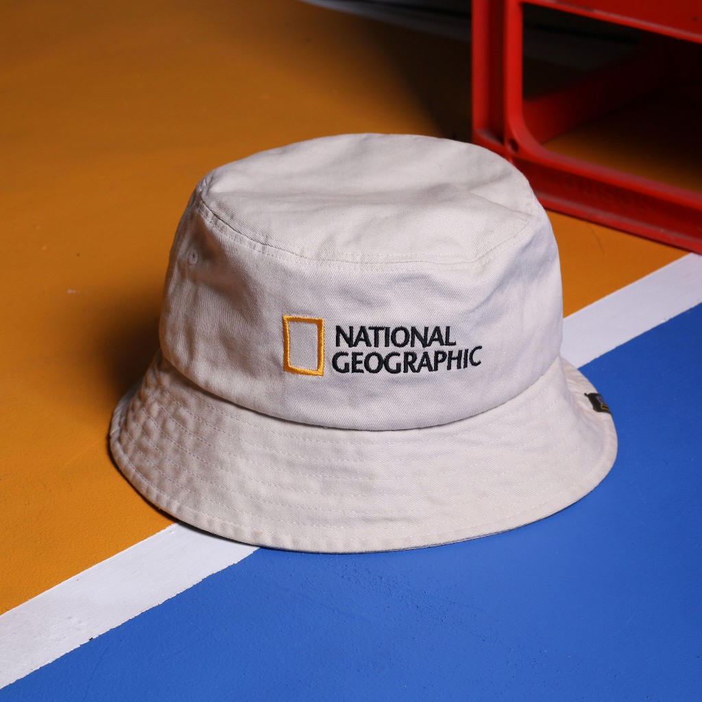 National Geographic Bucket Hat H.127 (Second) | Shopee Malaysia