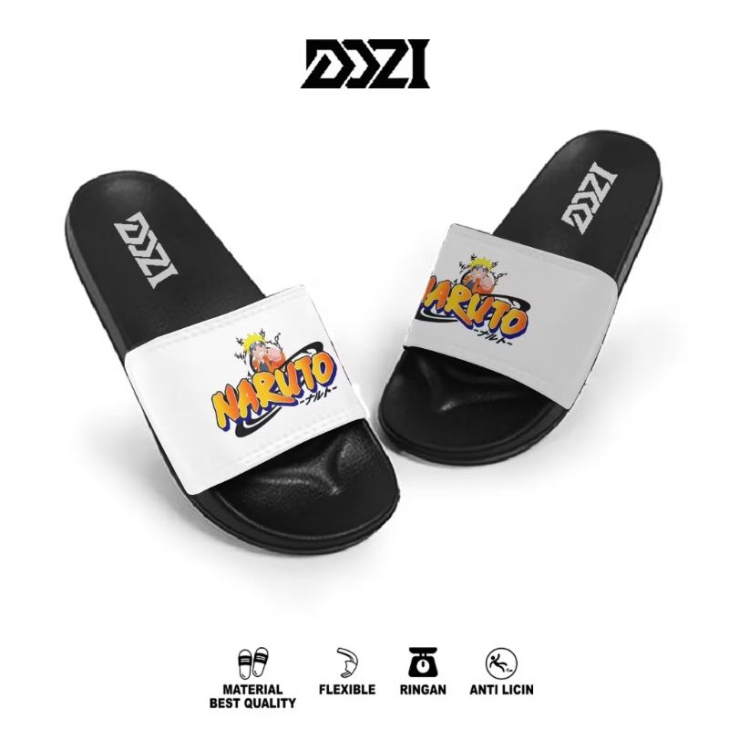 Naruto slip-on sandals for children and adults / cool virall anime slip ...