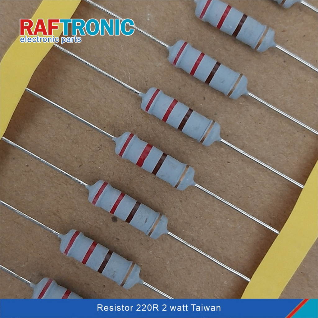 Resistor 220R 220 Ohm 2 watt Taiwan | Shopee Malaysia