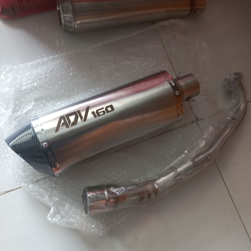 Exhaust muffler Adv 160 PNP for Adv 160 pcx 160 pipe stainless 51mm ...