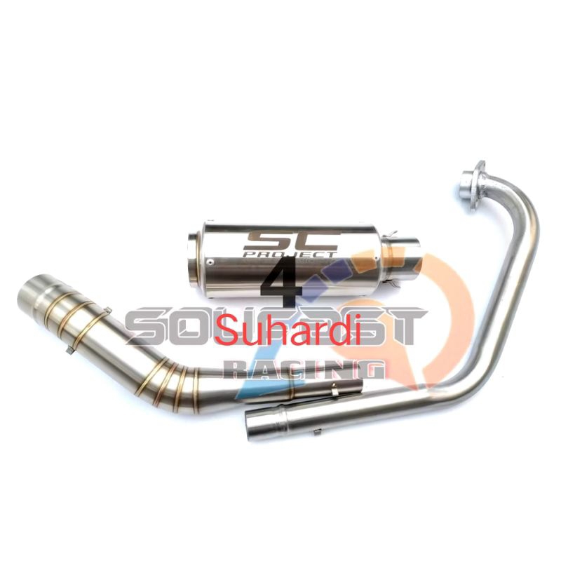 Exhaust racing SC PROJECT for Yamaha M-slaz / R15 v1 v2 2014-2016 / All ...