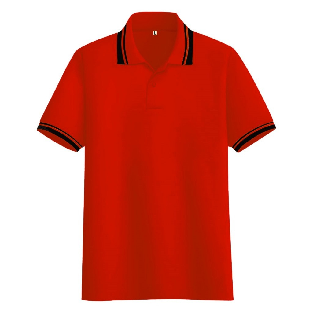 MERAH Kaospolos - Men's Red Pique Polo Shirt | Men's List of Collar T ...