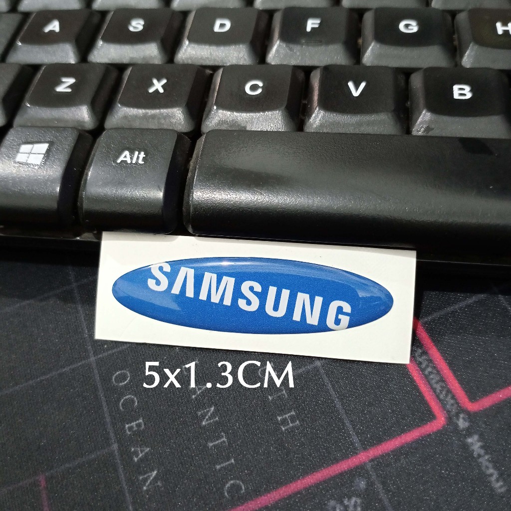 Samsung Resin Embossed Sticker Small 3D Lycal Logo Sticker Unit ...