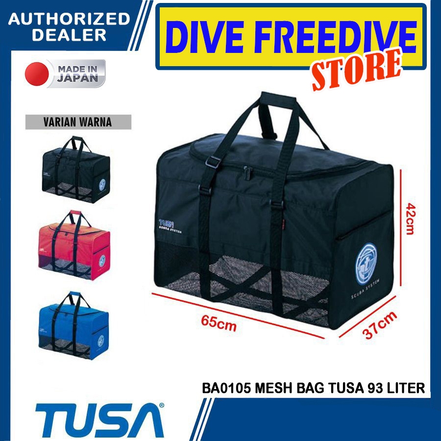 MB2ZS Mesh Bag Tusa Scuba Diving Dive Gear Snorkeling Snorkeling Diving ...