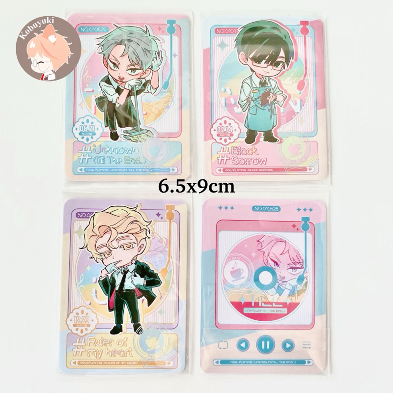 [Ready] Alien STAGE Moemoetakoyaki Photocard PC Cafe Alnst iventil ivan ...