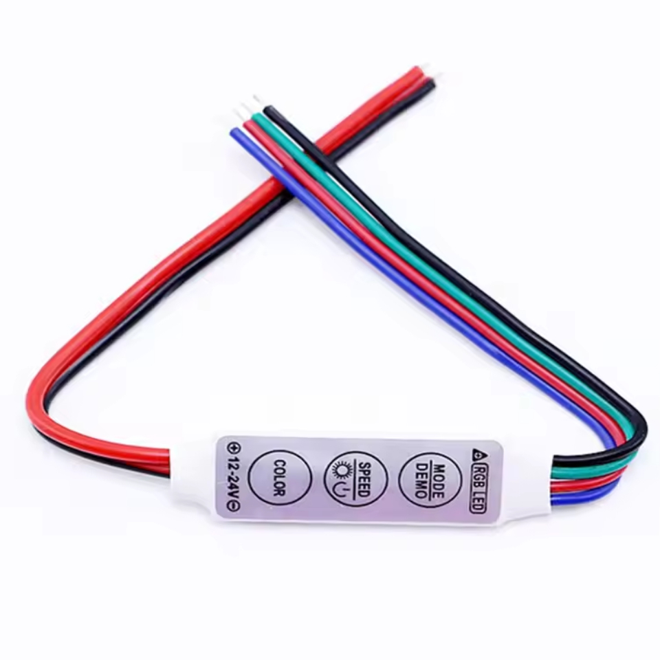 Controller MODULE RGB 4PIN 4 PIN LED STRIP 12V 5V 24V 5 12 24 V VOLT ...