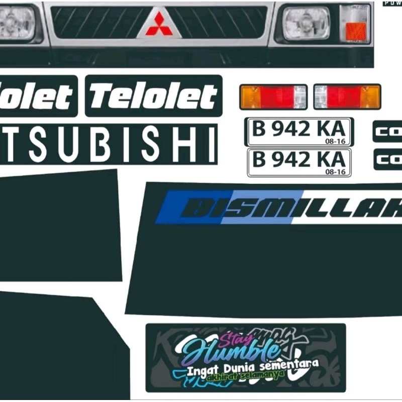 Glossy sticker for L300 pickup car toy | Shopee Malaysia