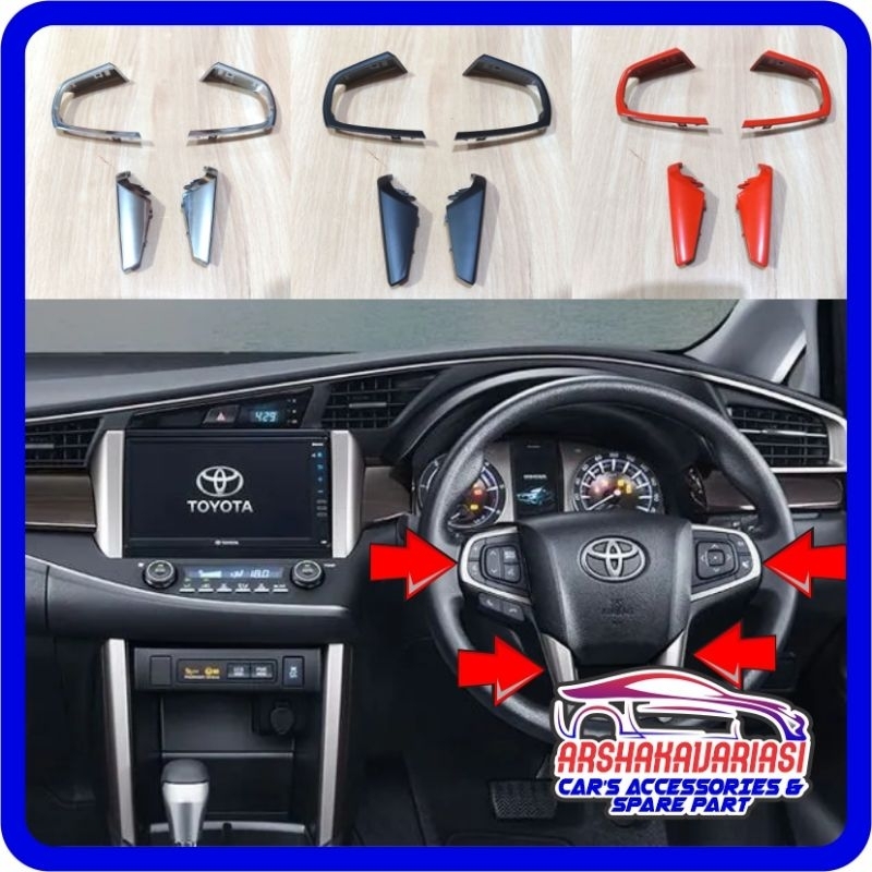 List of Toyota Innova Reborn Steering Wheel Panels | Shopee Malaysia