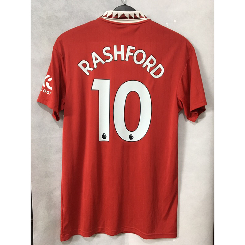 Original United Home Jersey 2022/2023 (Rashford 10) | Shopee Malaysia