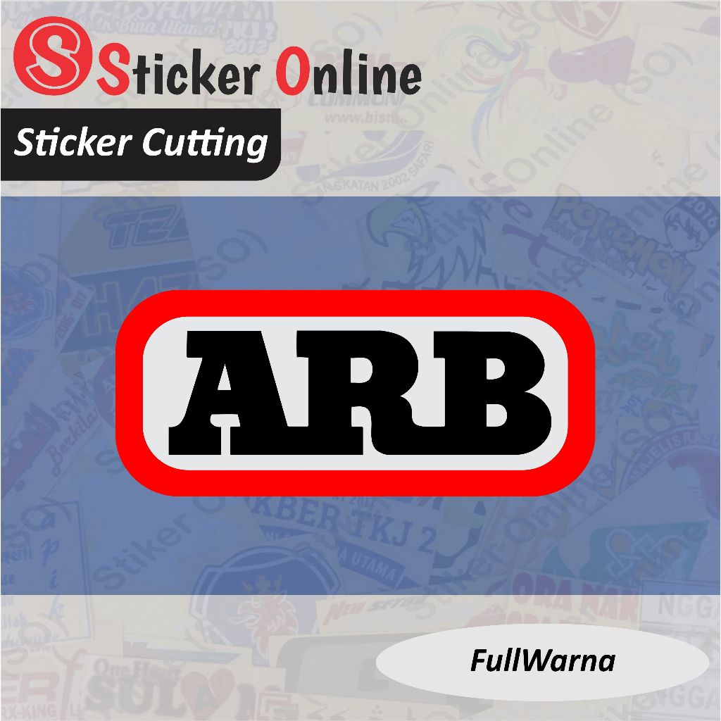 ARB Logo Sticker | ARB Motorcycle Car Cutting Sticker | Shopee Malaysia