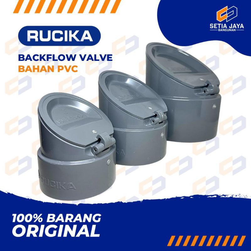 Backflow / Pipe Cover / Peralon Rucika PVC 3 / 4 / 6 Inch | Shopee Malaysia
