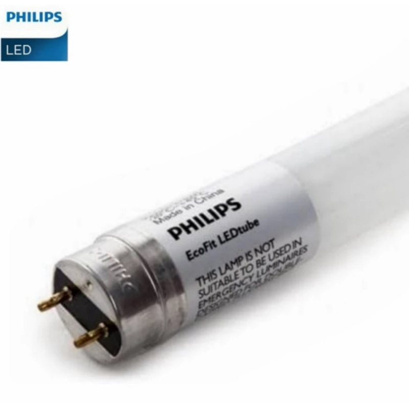 PUTIH Philips TL Neon Led Tube T8 Ecofit Lamp 8 Watt 600mm 6500K White ...