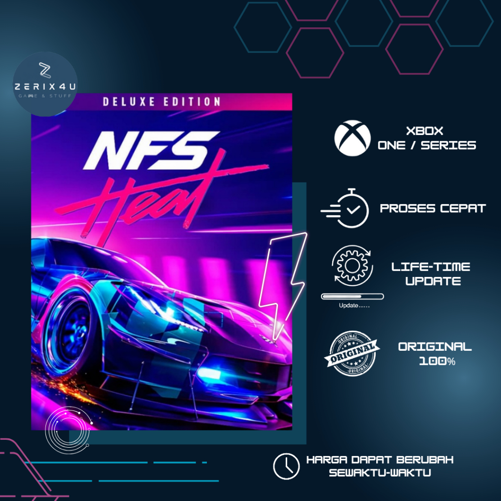 Nfs HEAT XBOX ONE / SERIES|Original PERMANENT NEED FOR SPEED HEAT XBOX ...