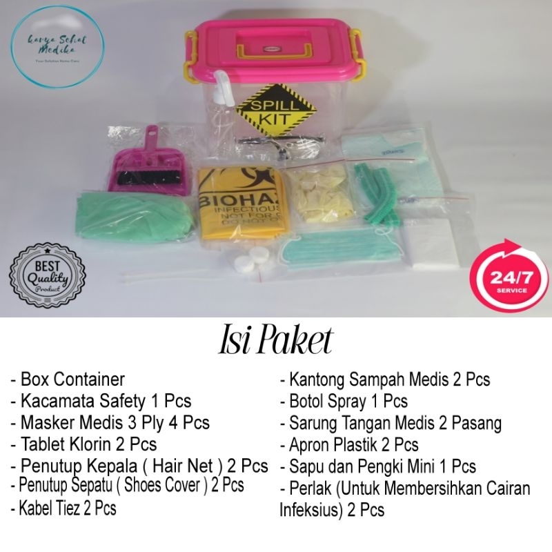 Spill Kit / Spill Kit / B3 Spill Kit / Infectious Spill Kit / B3 Waste ...