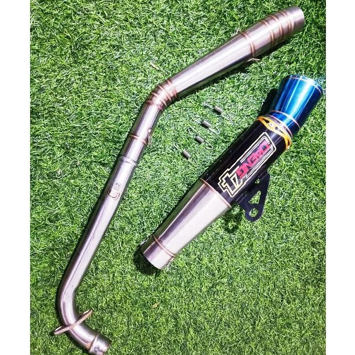 Daeng sai4 Pipe canister conical open specs exhaust Pipe for Wave 125 ...