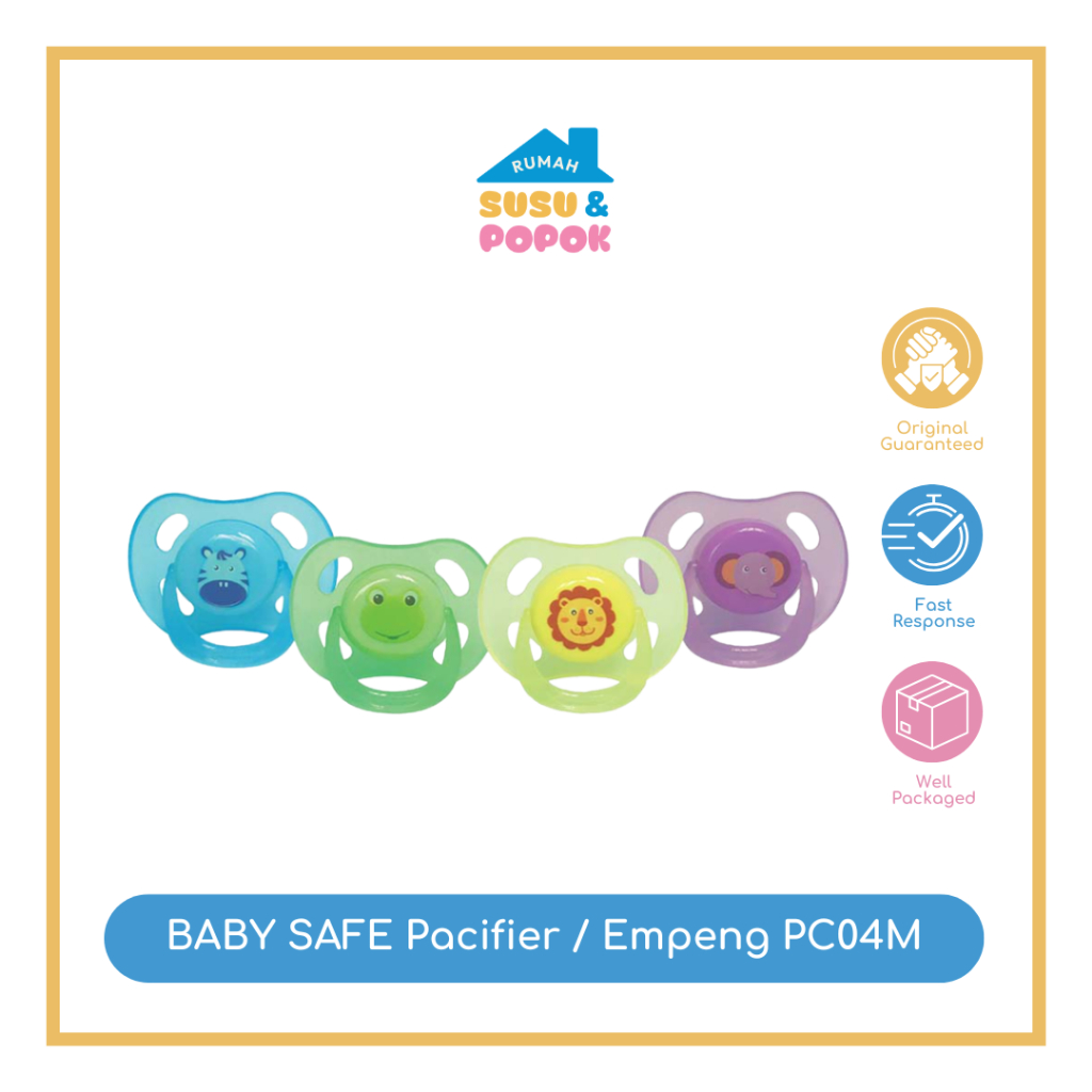 Baby Safe Pacifier PC04M 6m+ | Baby Pacifier | Shopee Malaysia