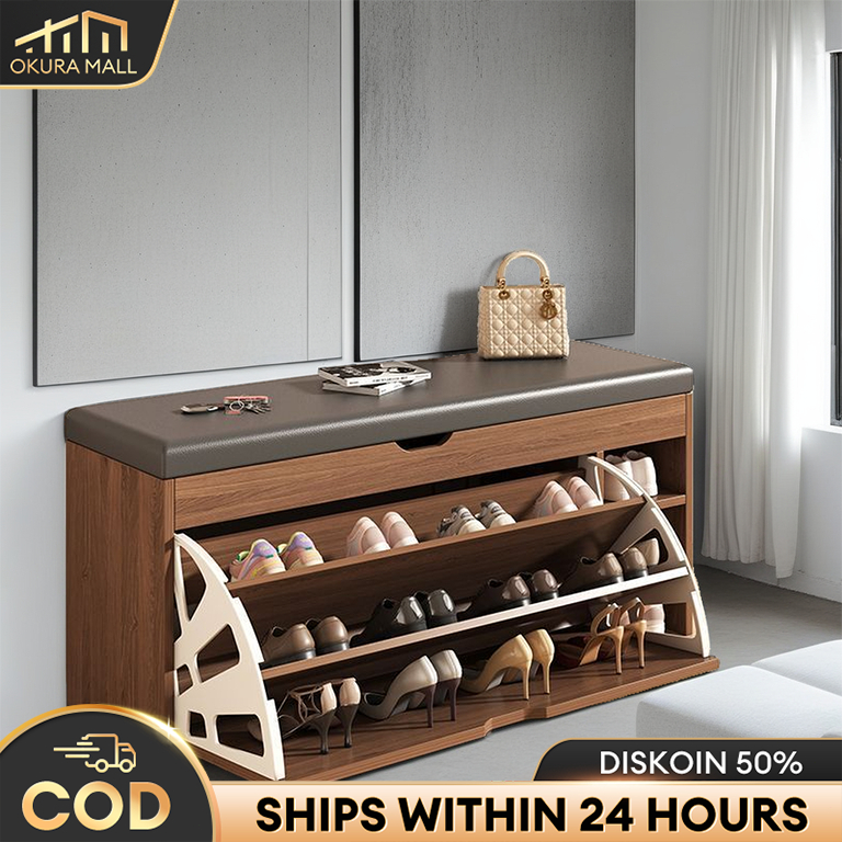 KAYU Minimalist Wooden Shoe Rack Shoe Organizer Shoe Rack Wooden Shoe ...