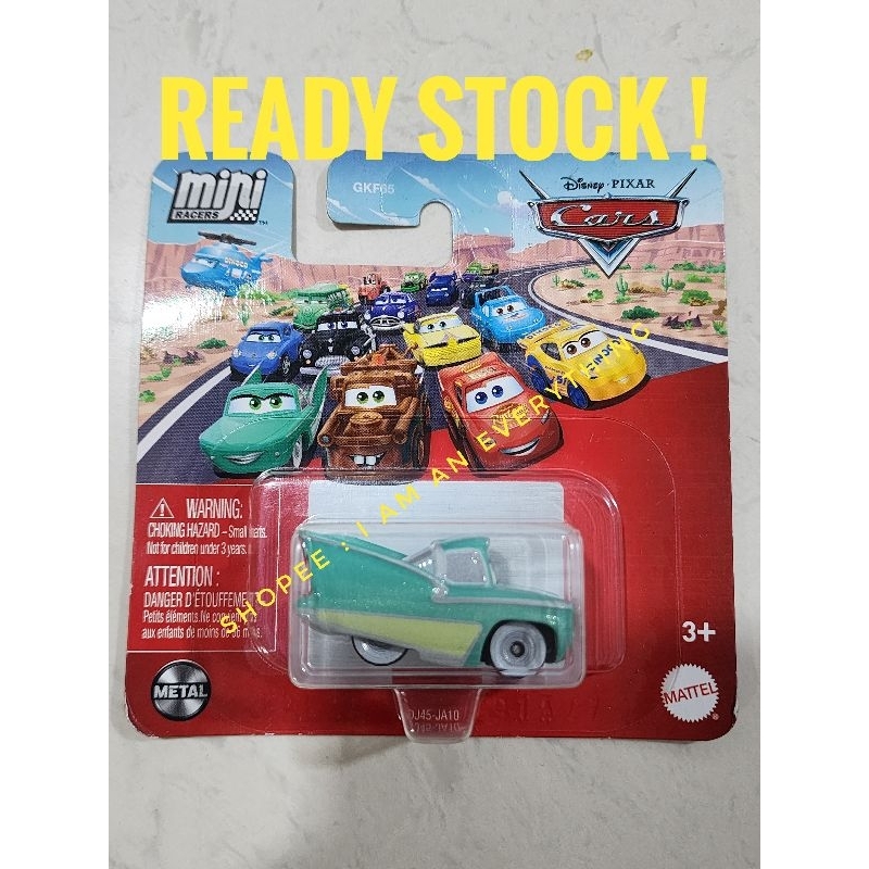 Flo Mini Racers Disney Cars Original Mattel | Shopee Malaysia