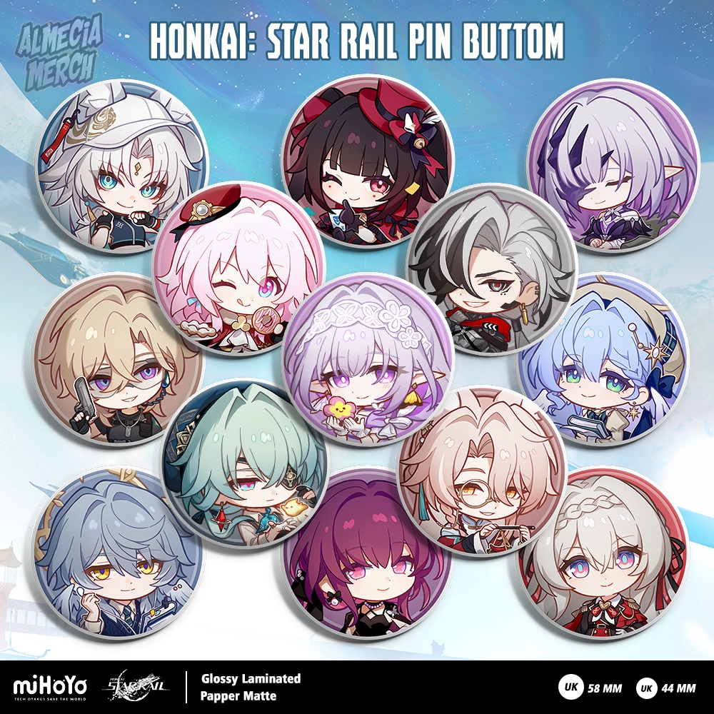 Honkai Star Rail Pin - Honkai Star Rail Nameless badge Brooch Pin - HSR ...