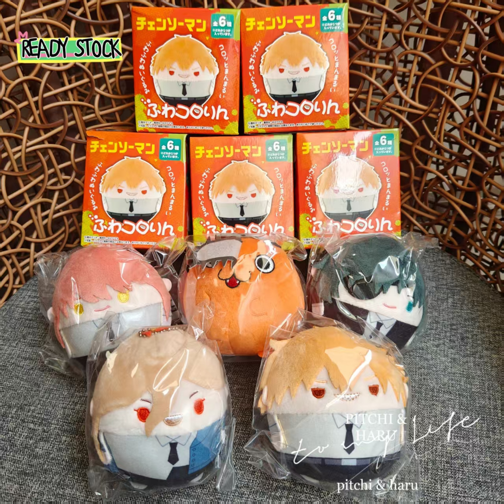 Chainsaw Man Fuwakororin Denji Power Pocitha Makima Doll Fuwa Chainsaw ...