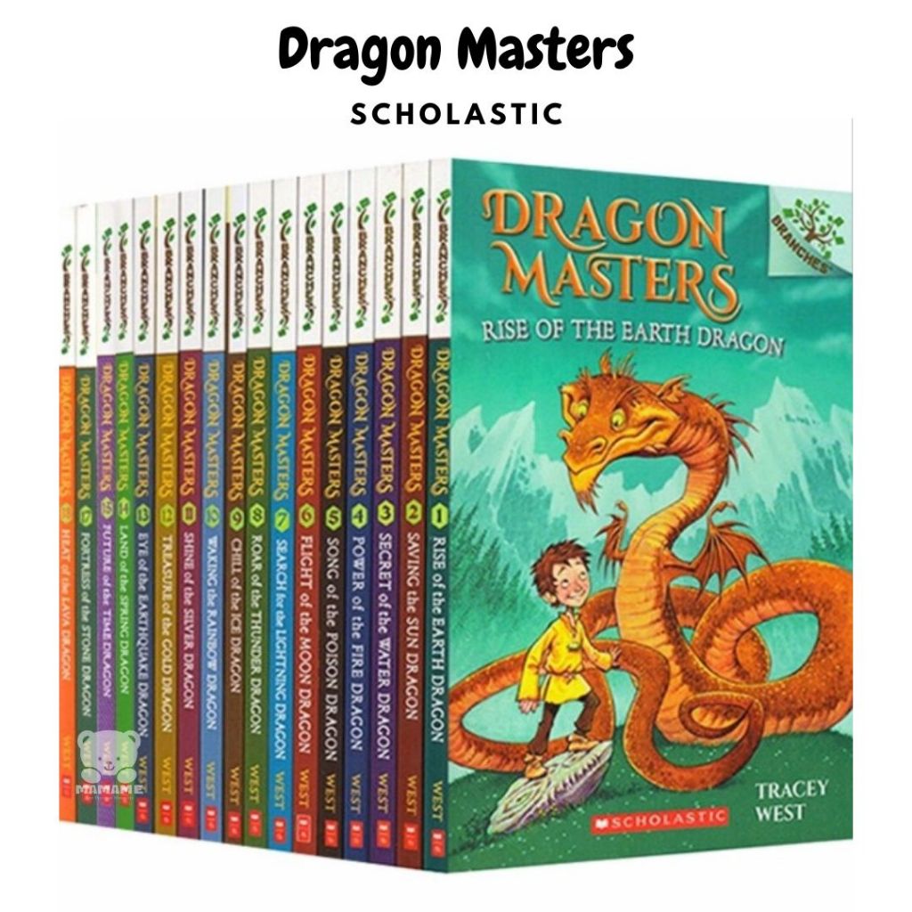 Dragon Masters Complete Series Set (Books 1-26) + Official Dragon Masters Guide | Shopee Malaysia