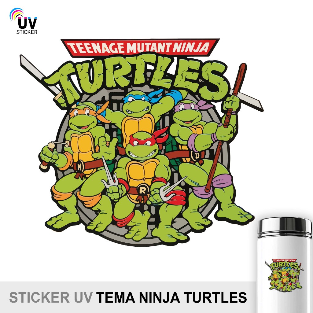 UV STICKERS - NINJA TURTLES THEME | UV STICKER, MOTORCYCLE STICKER, CAR ...