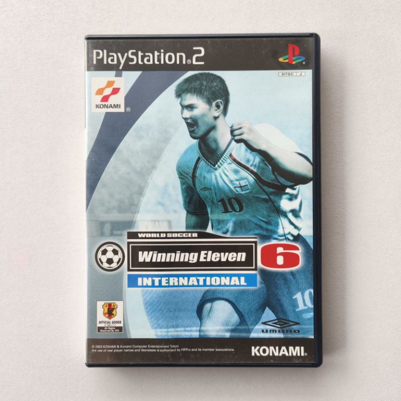PS2 Game World Soccer Winning Eleven 6 Interntial / Pro Evolution Soccer / PES 2 | Shopee Malaysia